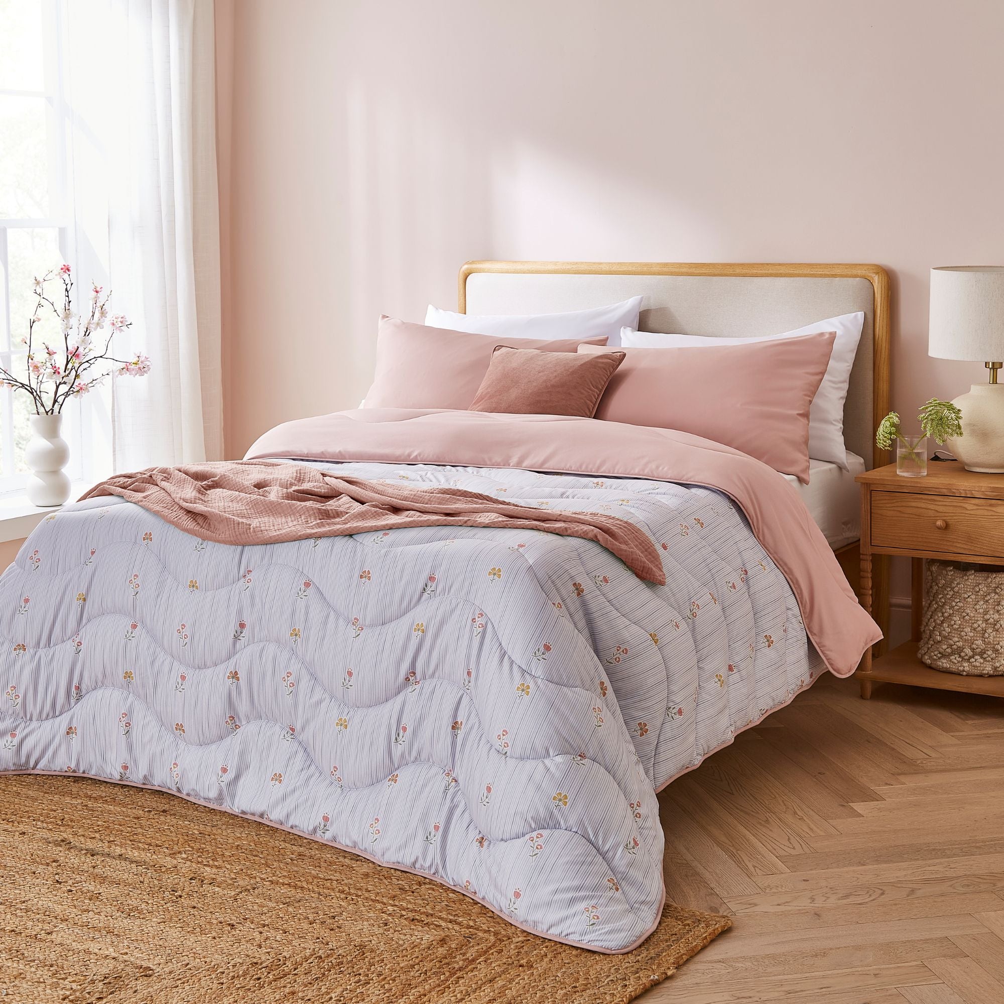 Night Lark® Vintage Stripes - Coverless Duvet Set