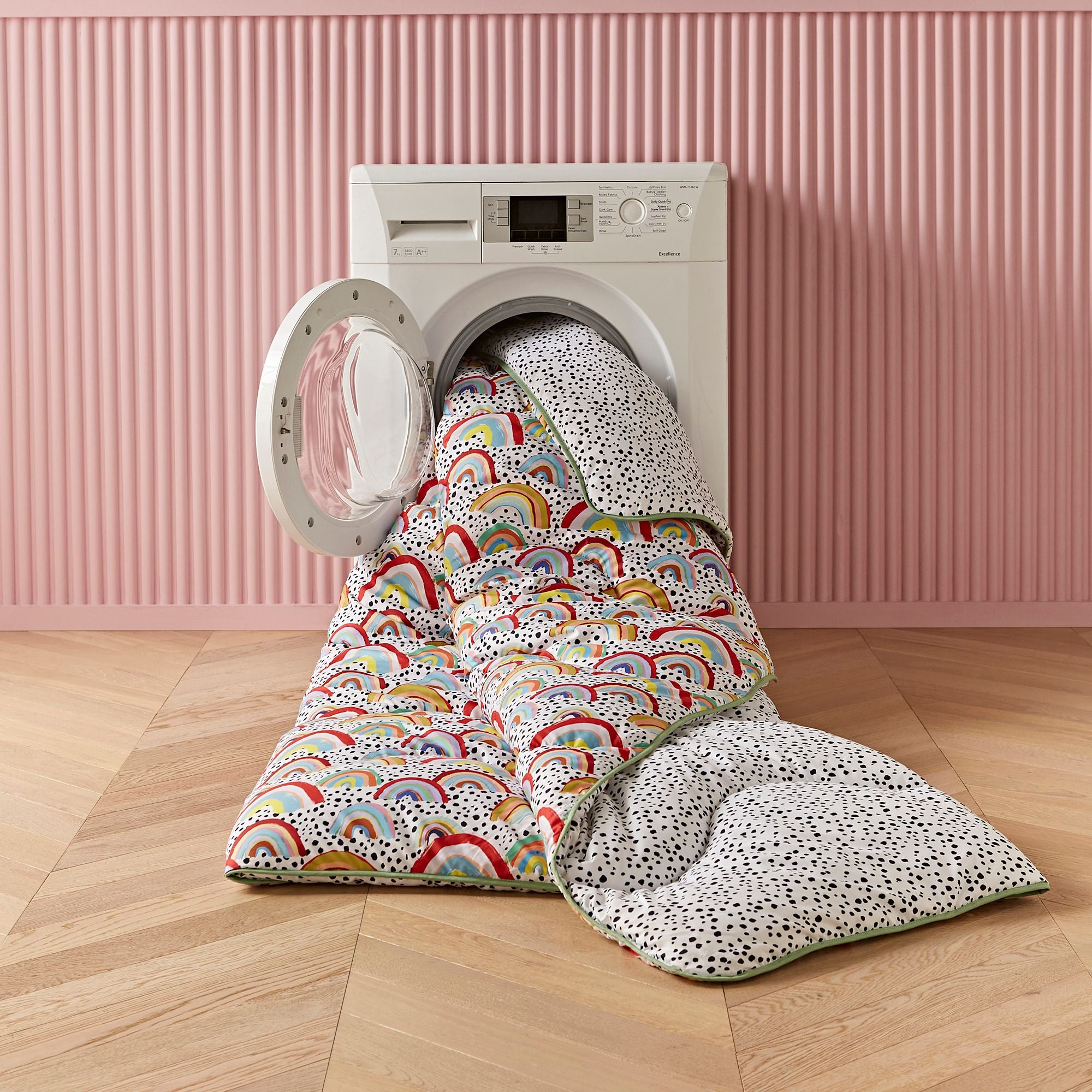 Buy the Night Lark x Eleanor Bowmer Rainbow Coverless Duvet Set