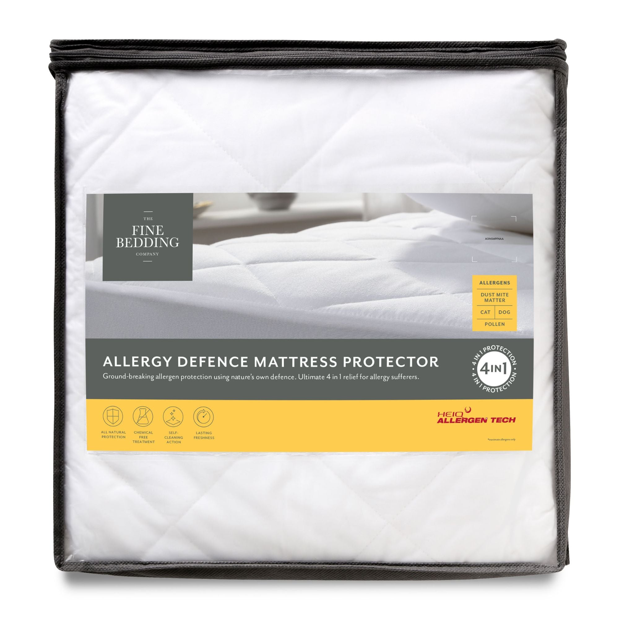 Anti Allergy Mattress Protector: Cotton-Covered | Allergy Defence Range